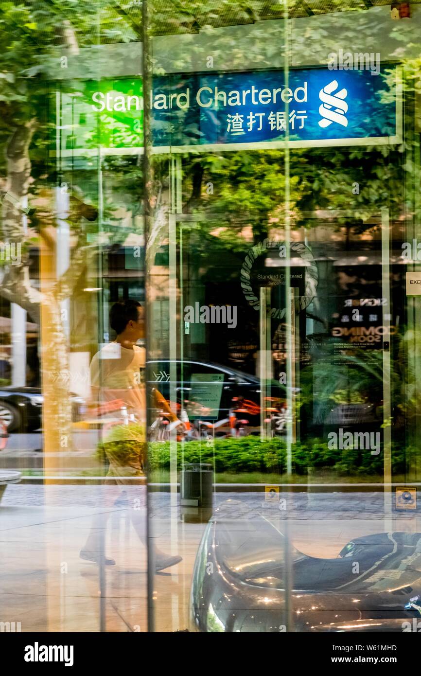 --FILE--View of a branch of London-listed Standard Chartered Bank in ...