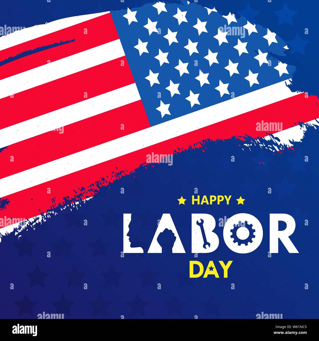 Labor day background design vector template graphic or banners ...