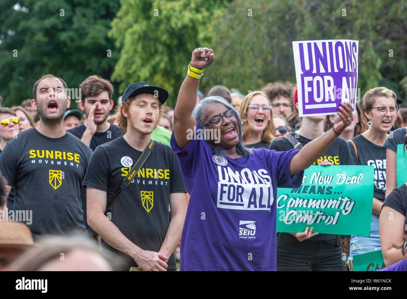 Rally movement hi-res stock photography and images - Alamy