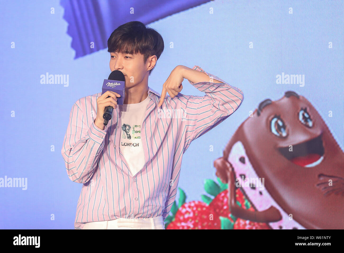 Chinese singer and actor Zhang Yixing, better known as Lay, of South ...