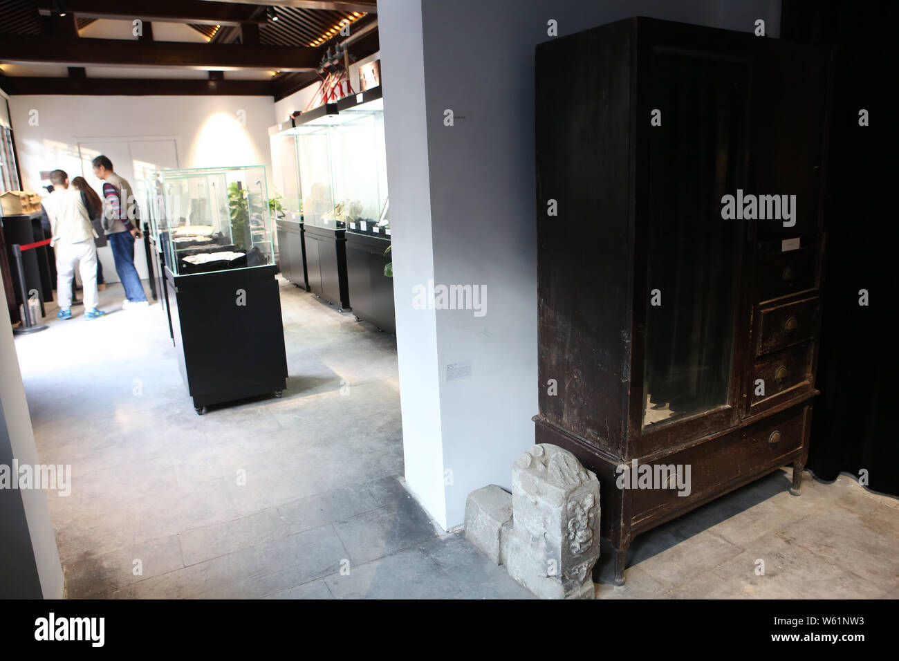 Interior view of the Dongsi Hutong Museum at Dongsi community in ...