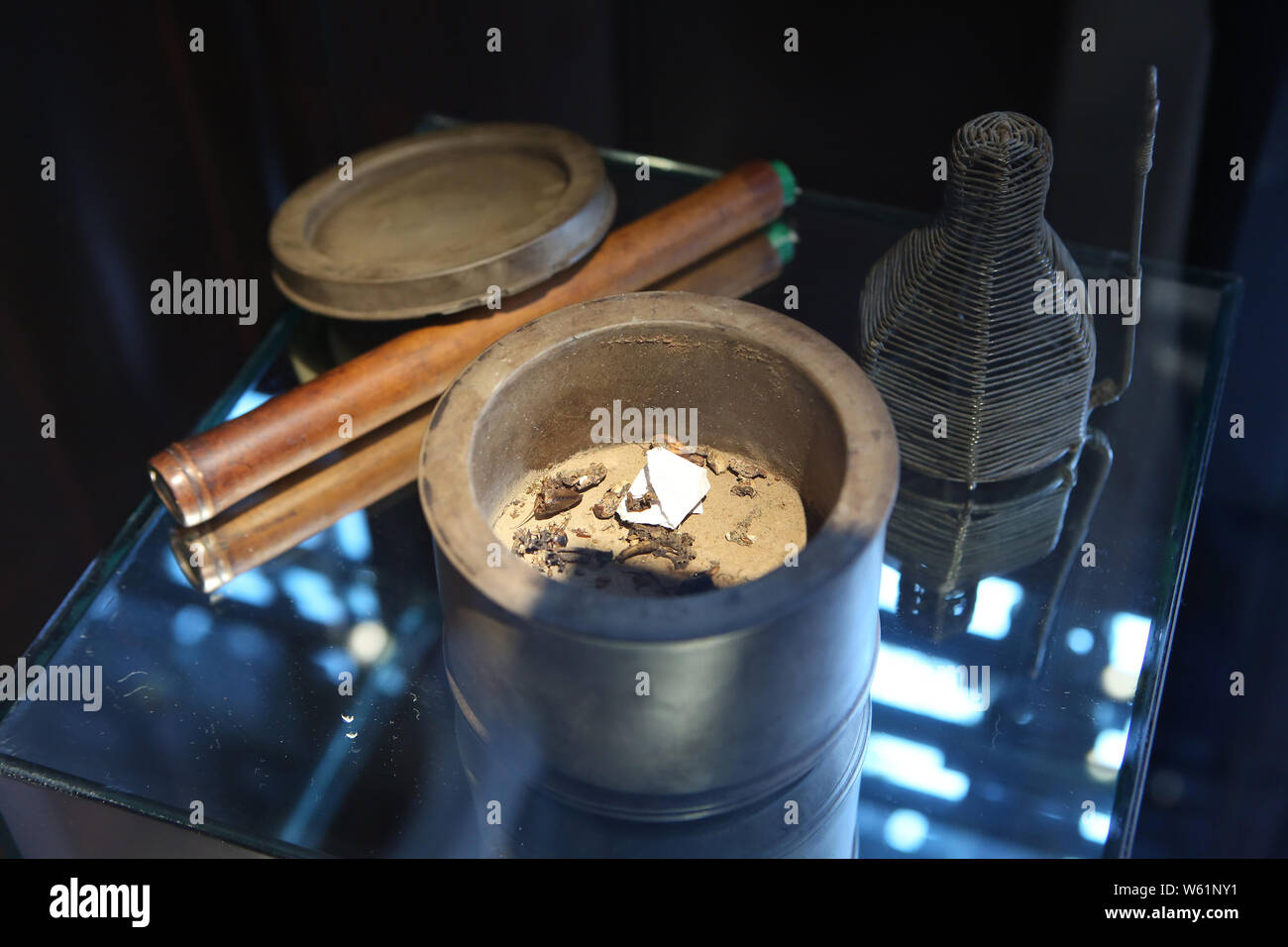 Interior view of the Dongsi Hutong Museum at Dongsi community in ...