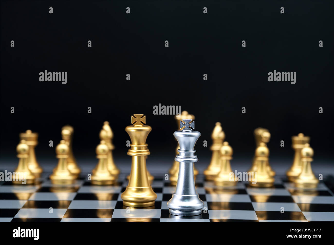 Chess business idea for competition, success and leadership concept ...