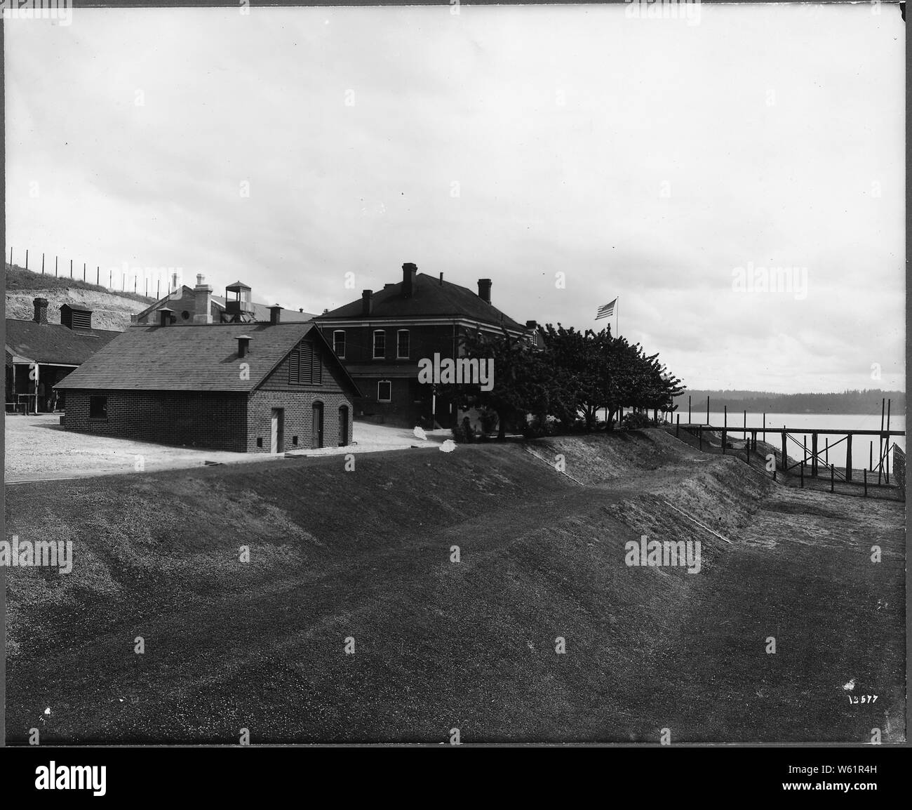 Buildings at McNeil Island; Scope and content: The photos in the ...