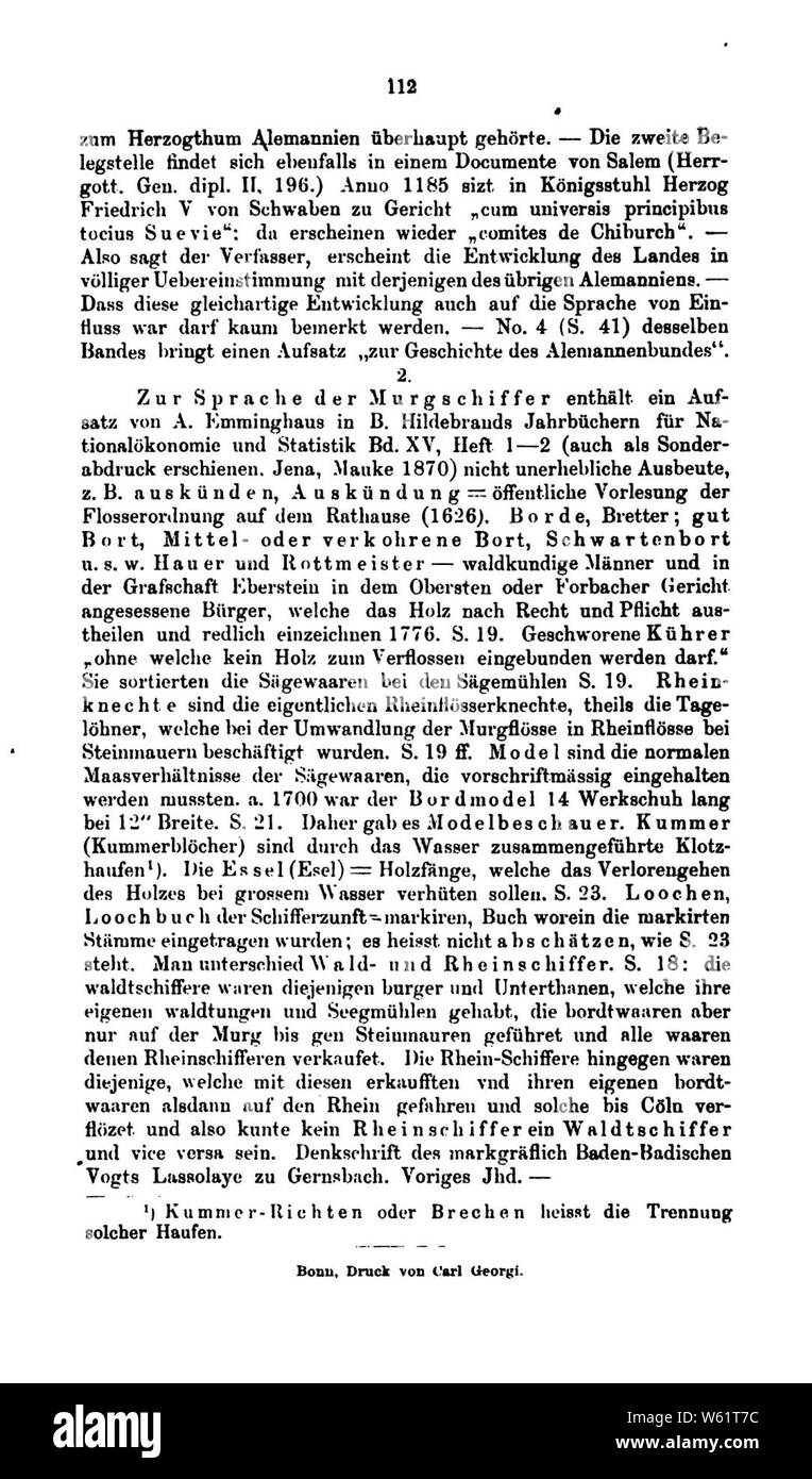 De Alemannia I 124 Stock Photo - Alamy