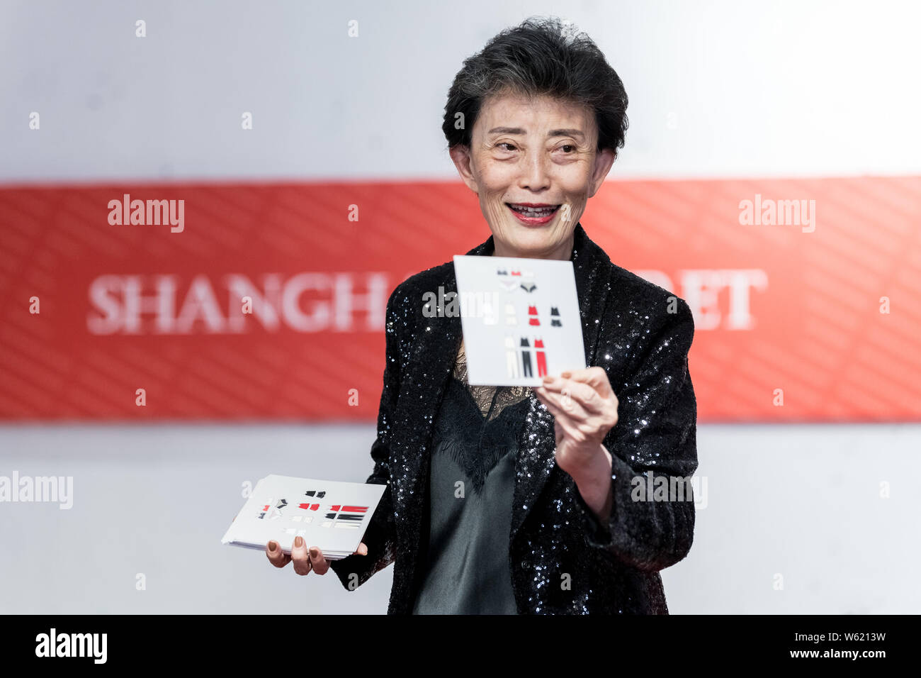 Chinese fashion designer and brand founder Han Yi is pictured at the ...
