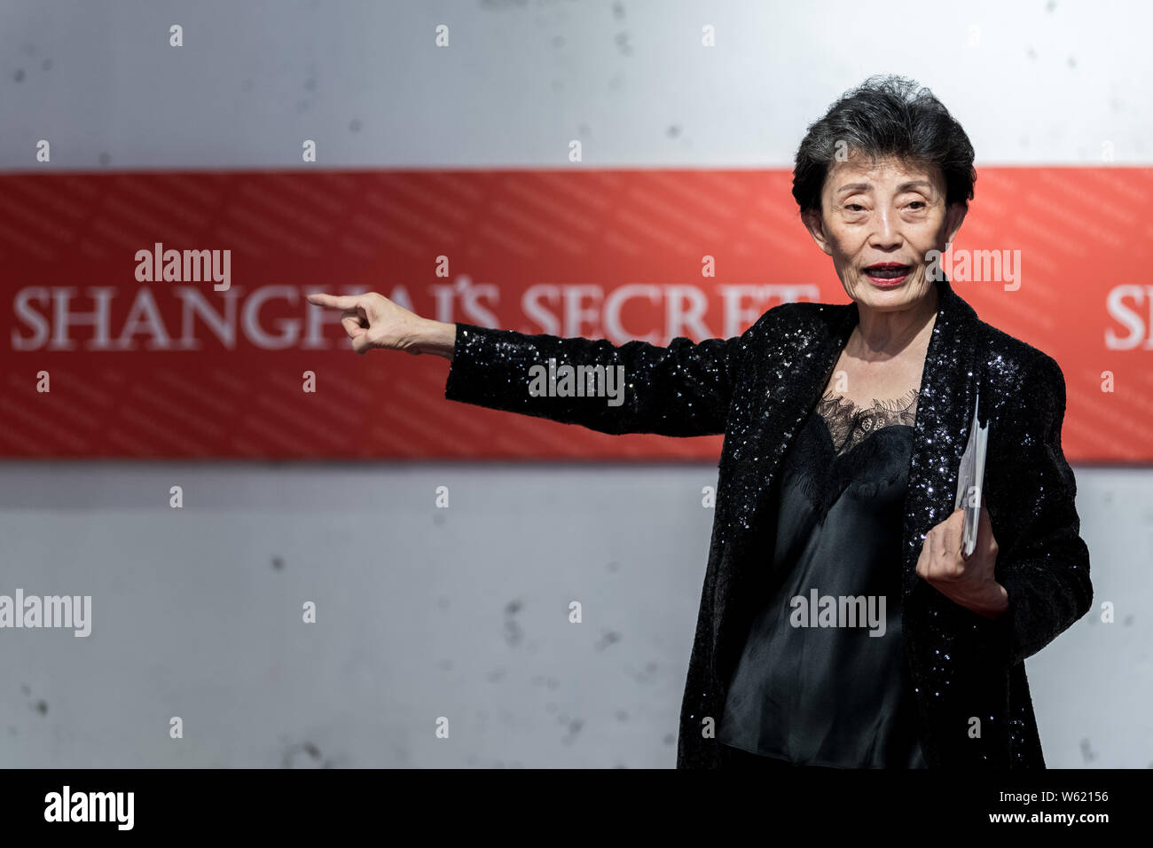 Chinese fashion designer and brand founder Han Yi is pictured at the ...