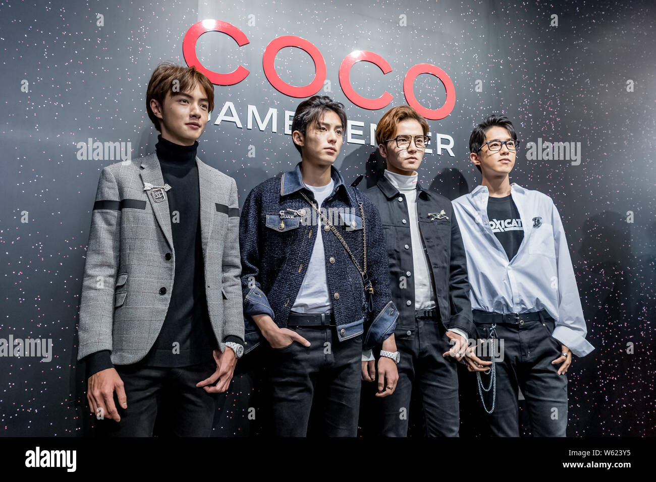 (From left) Actors Darren Chen, also known as Guan Hong or Kuan Hong ...