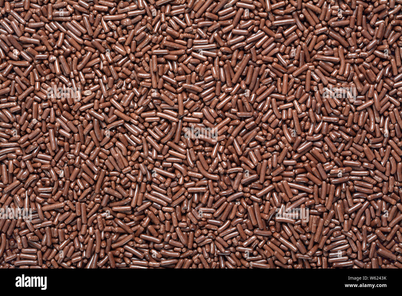very tiny chocolate sprinkle chip for baking Stock Photo - Alamy