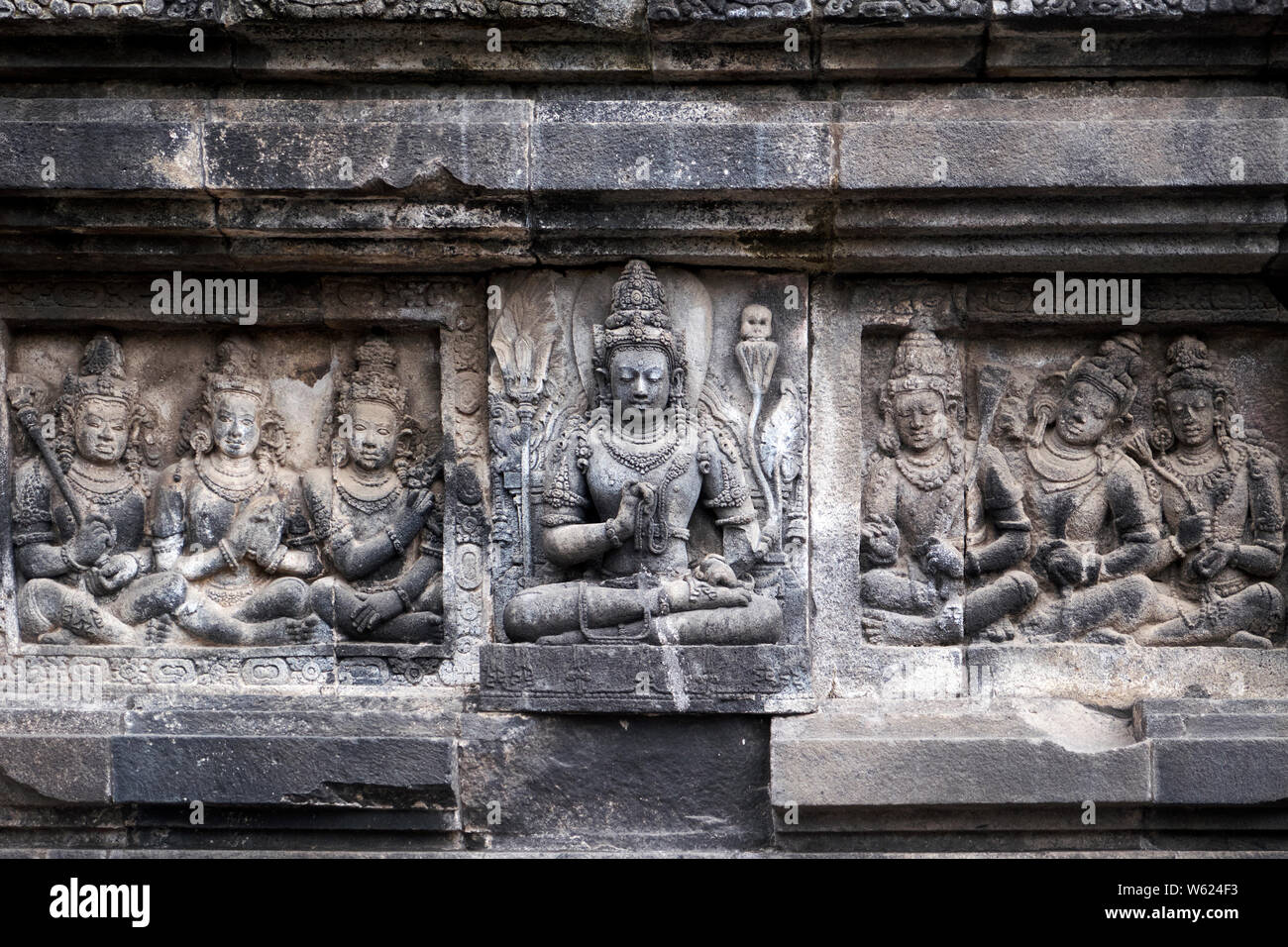 Relief at prambanan temple hi-res stock photography and images - Alamy