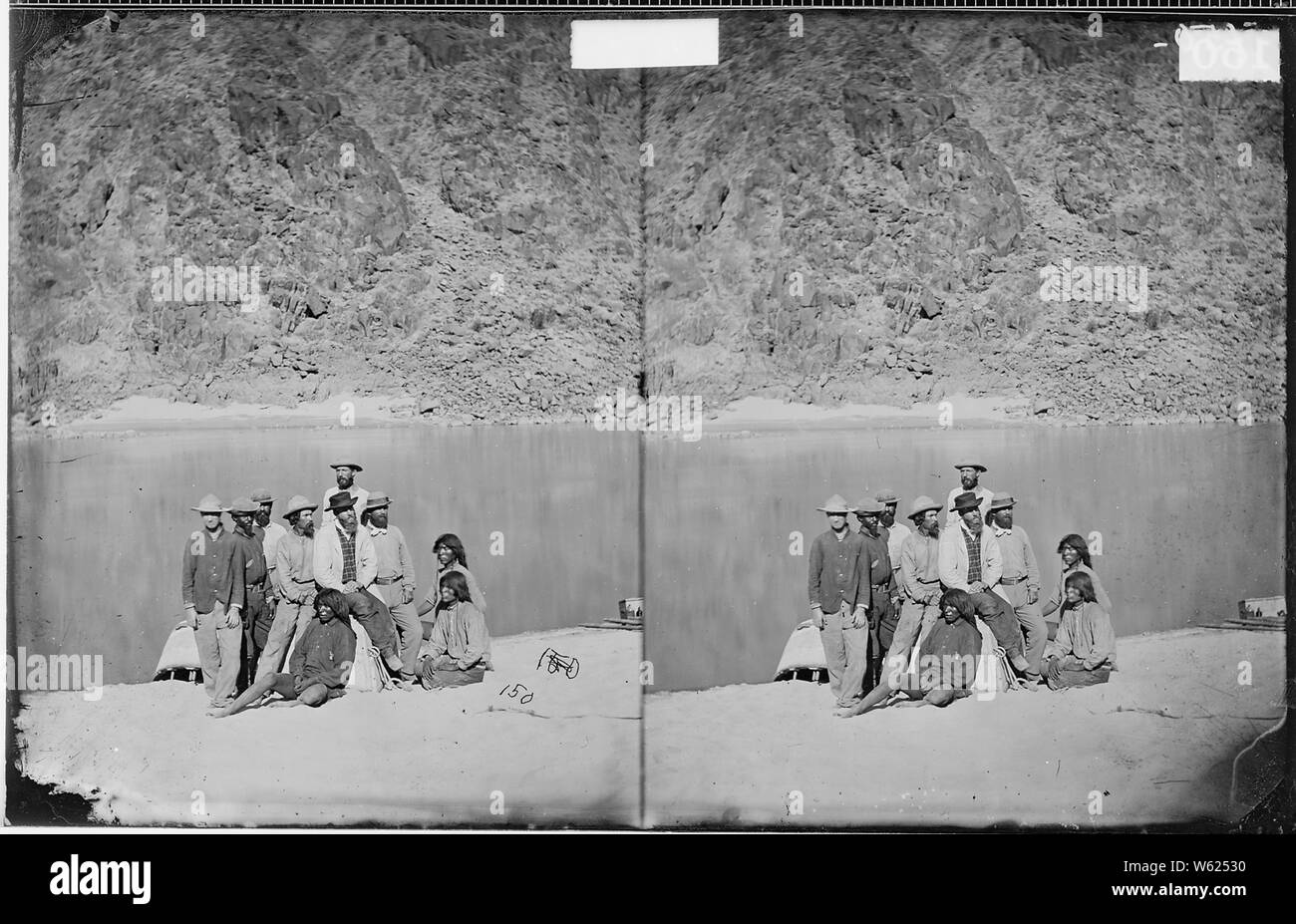 Crew of the boat picture at diamond creek hi-res stock photography and ...