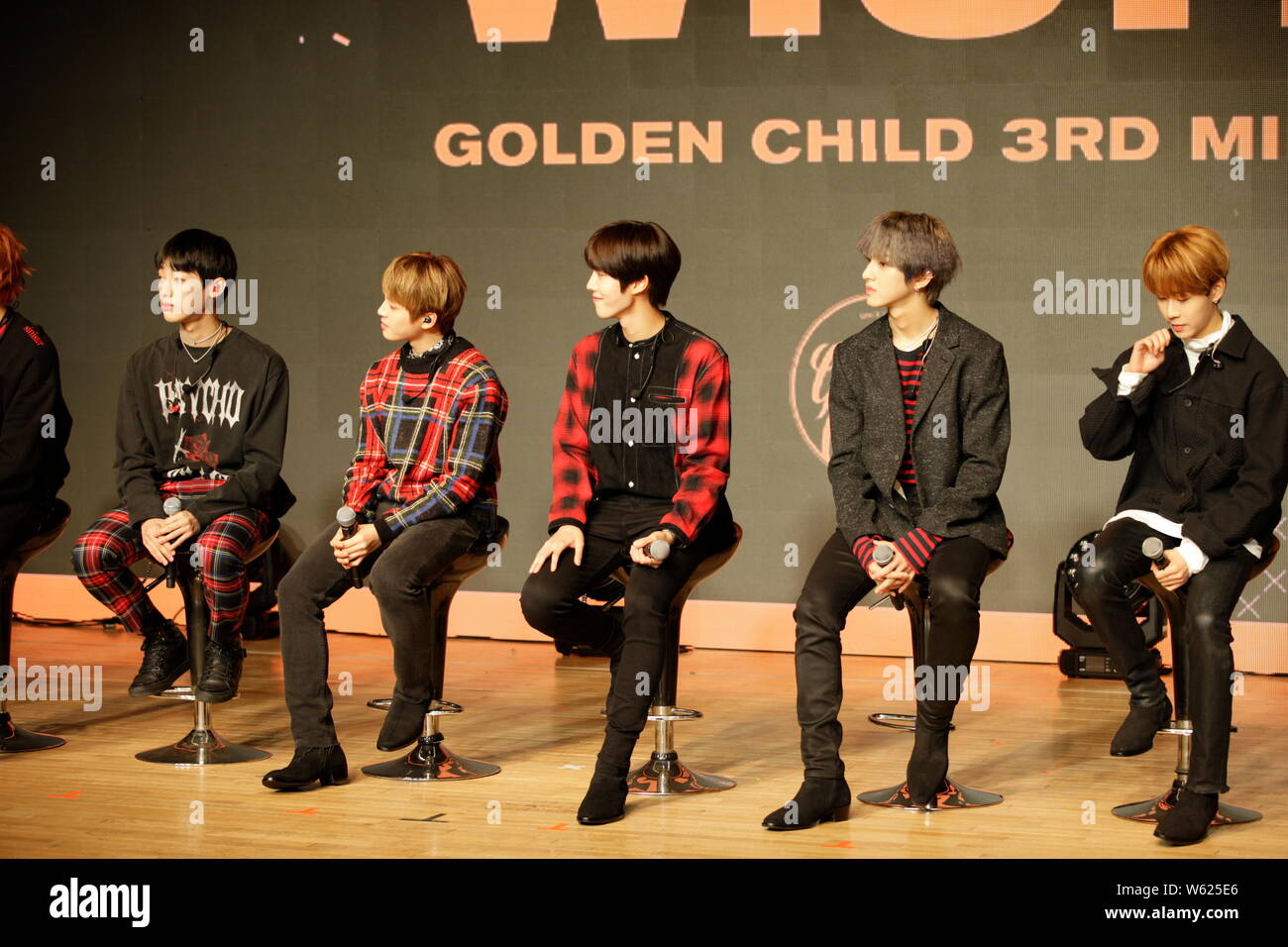Members of South Korean boy band Golden Child, abbreviated as GNCD or ...
