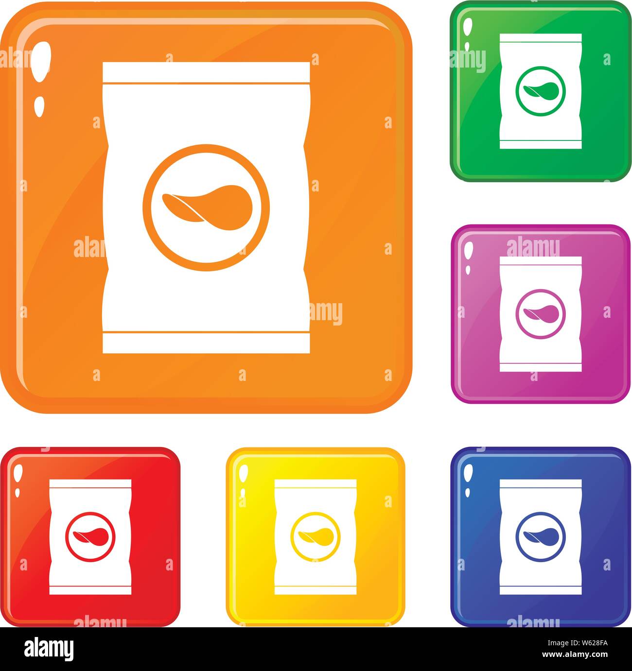 Black color plastic wrap Stock Vector Images - Alamy