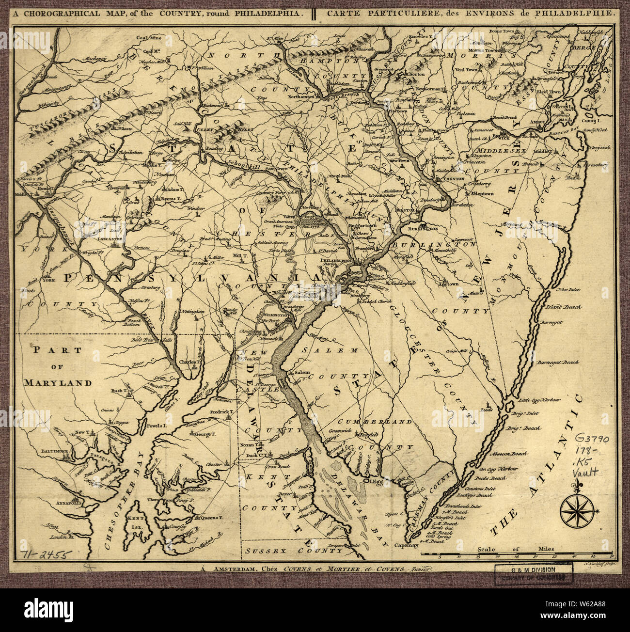 American Revolutionary War Era Maps 1750-1786 012 A chorographical map ...