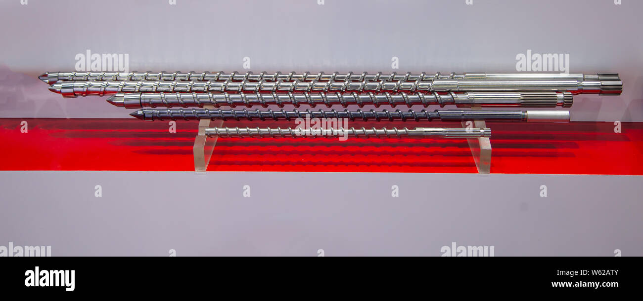 Injection molding screw for industry plastic injection machine Stock ...