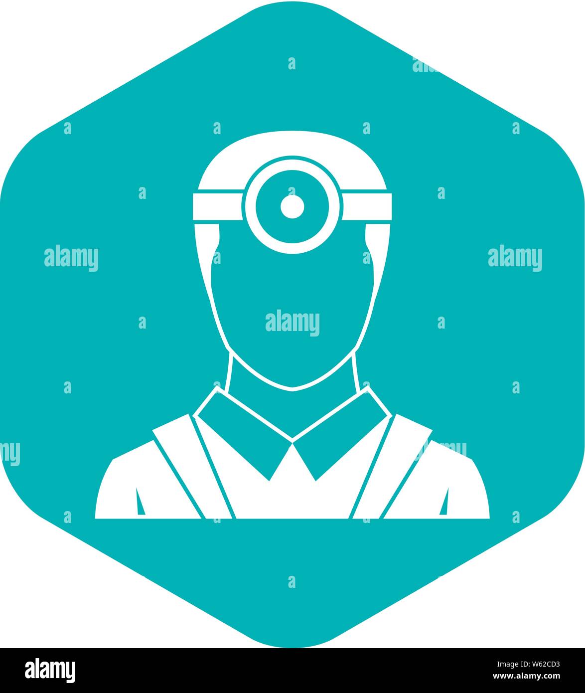 Doctor head mirror Cut Out Stock Images & Pictures - Alamy