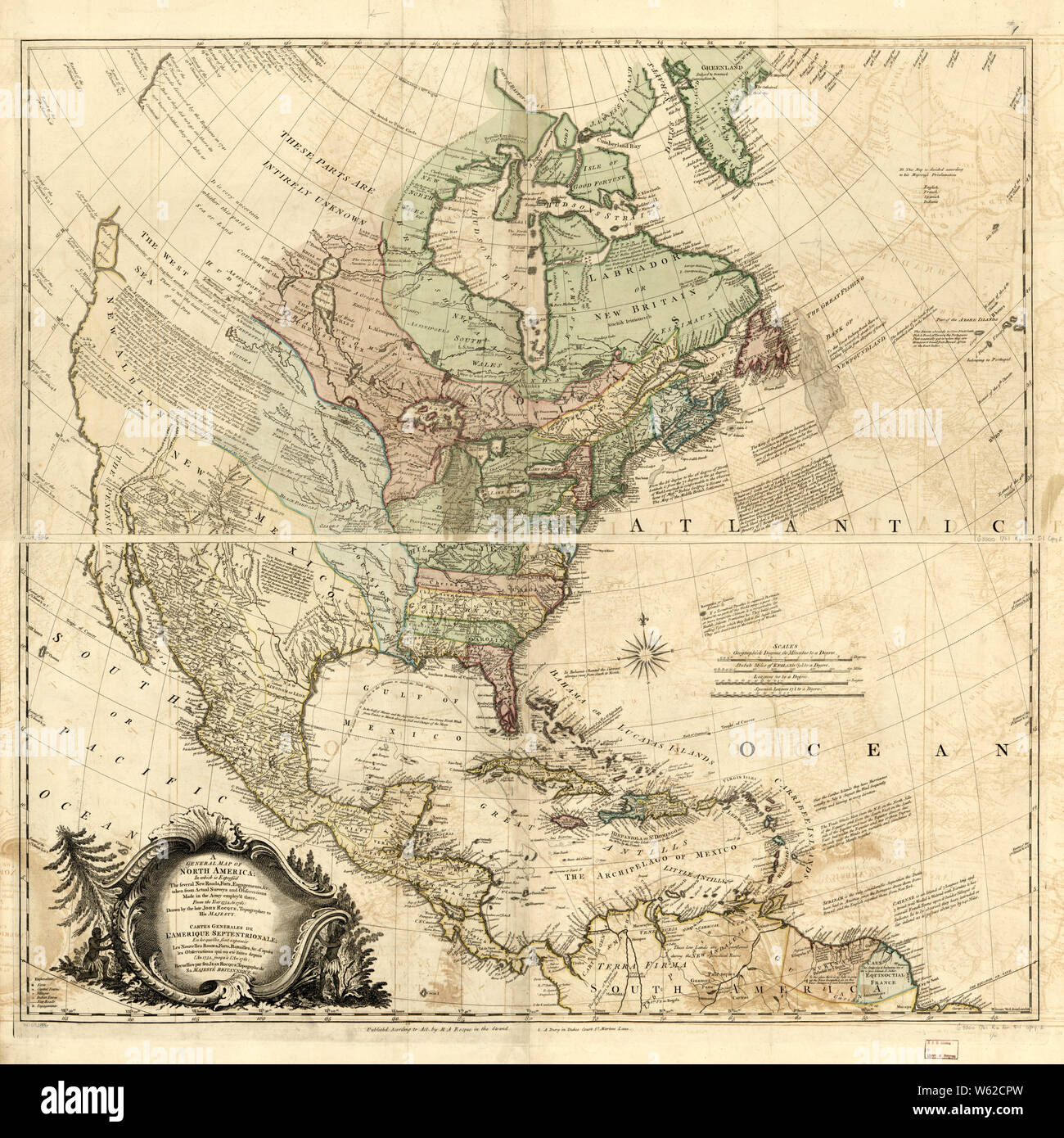 American Revolutionary War Era Maps 1750-1786 029 A general map of ...