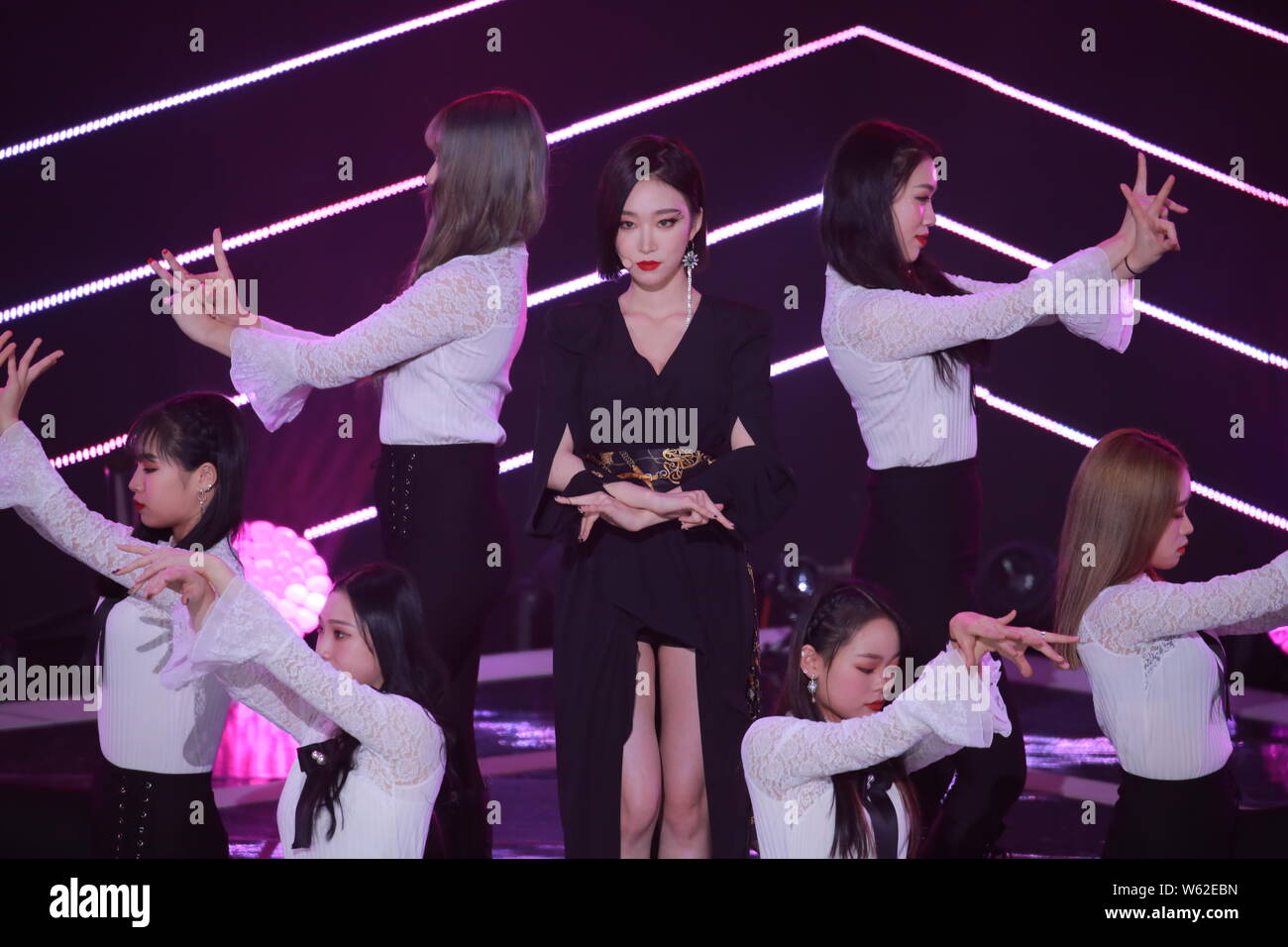 South Korean singer Kim So-ya, known momonymously as Soya, performs ...