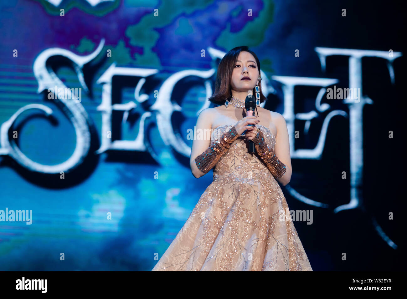 Chinese singer Zhang Liangying, better known as Jane Zhang, performs at ...
