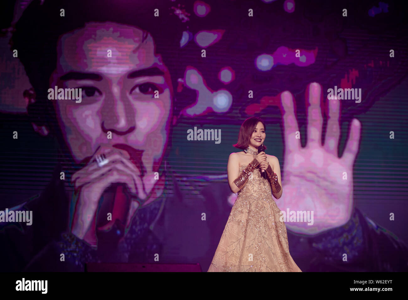 Chinese singer Zhang Liangying, better known as Jane Zhang, performs at ...