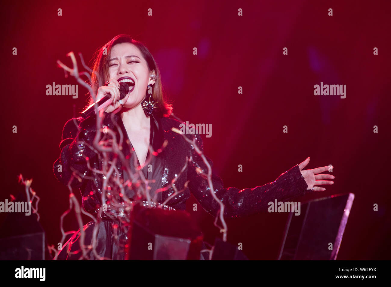 Chinese singer Zhang Liangying, better known as Jane Zhang, performs at ...