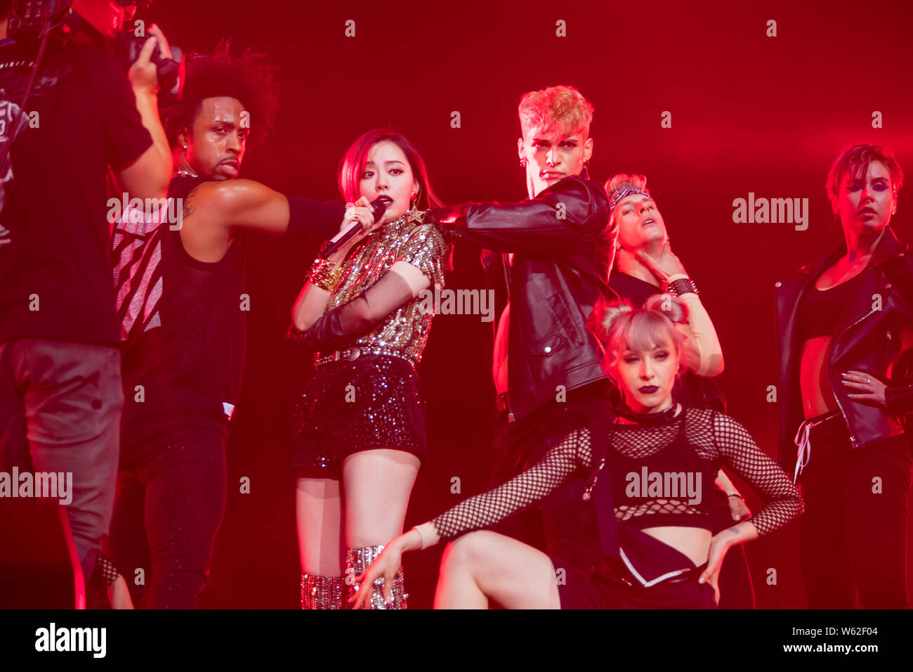 Chinese singer Zhang Liangying, better known as Jane Zhang, performs at ...
