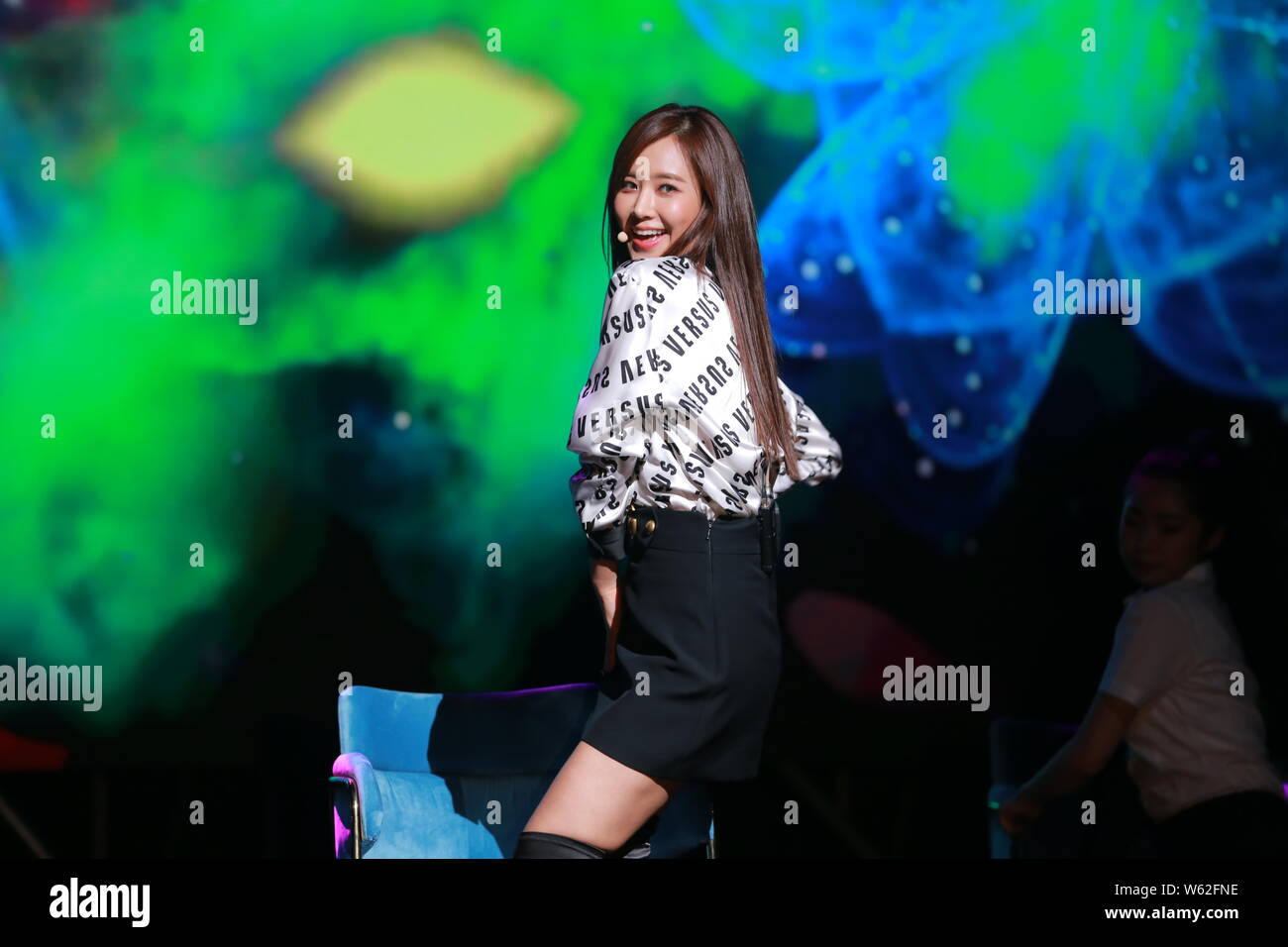 Singer and actress Kwon Yu-ri, known as Yuri, of South Korean girl ...