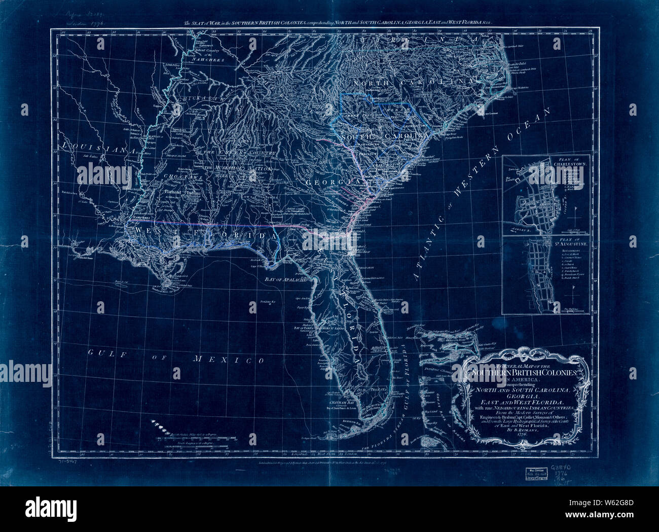American Revolutionary War Era Maps 1750-1786 051 A general map of the ...