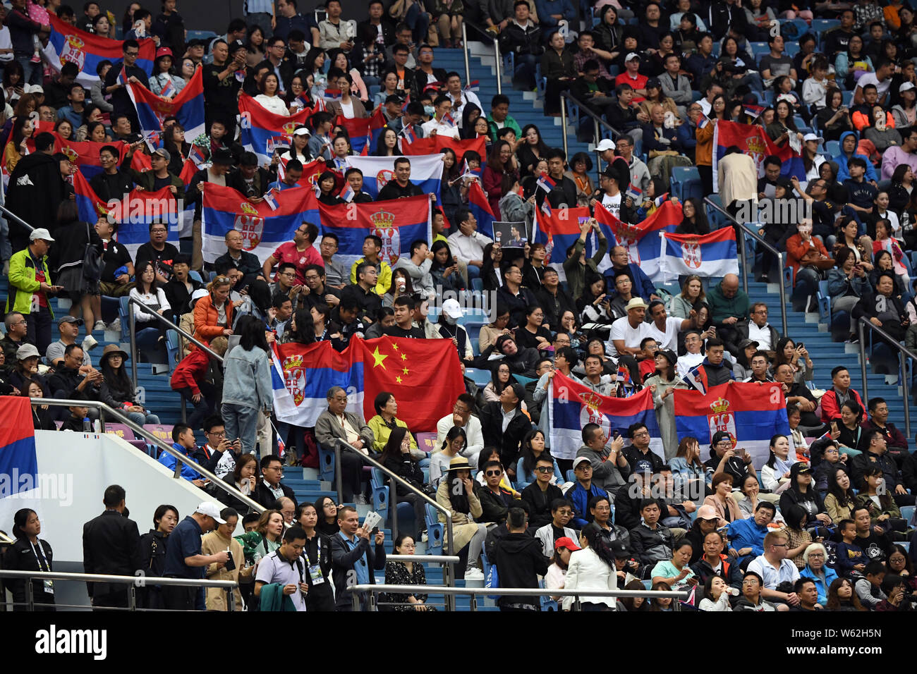 Novak Djokovic Flags High Resolution Stock Photography and Images - Alamy