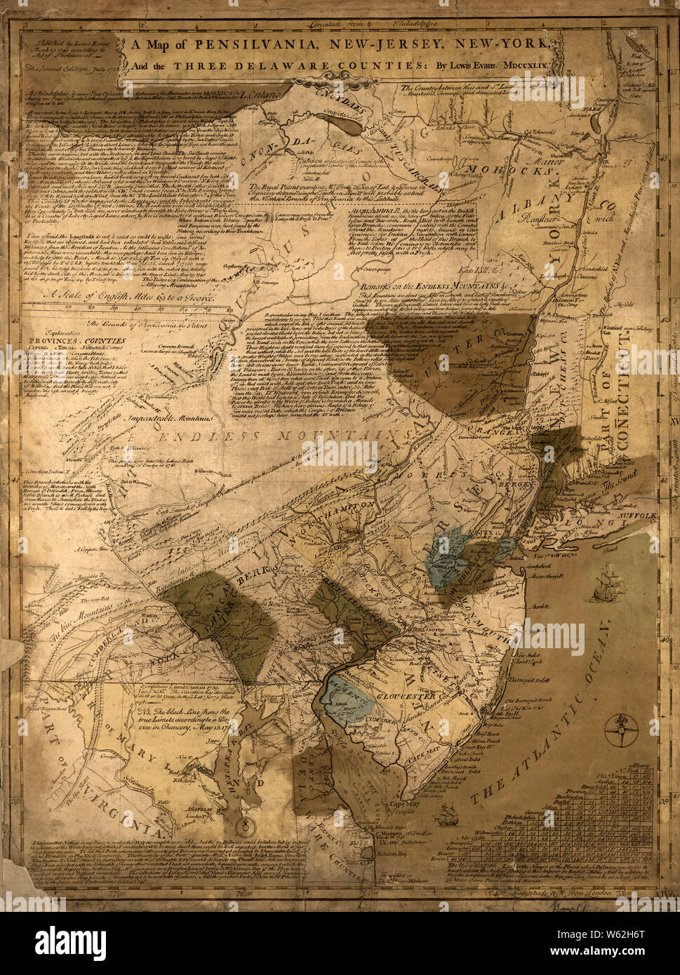 American Revolutionary War Era Maps 1750-1786 067 A map of Pensilvania ...