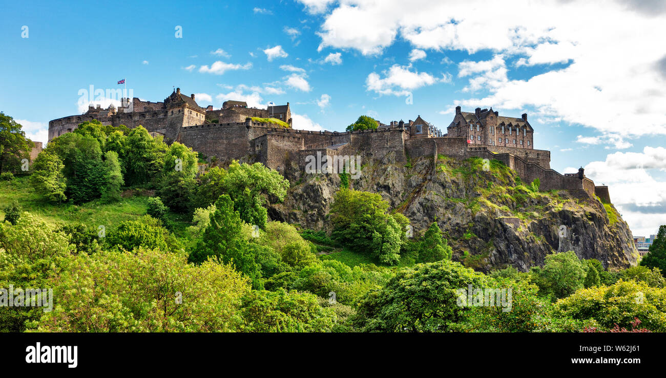 Edinburgh Castle, Edinburgh, Scotland, United Kingdom Stock Photo - Alamy