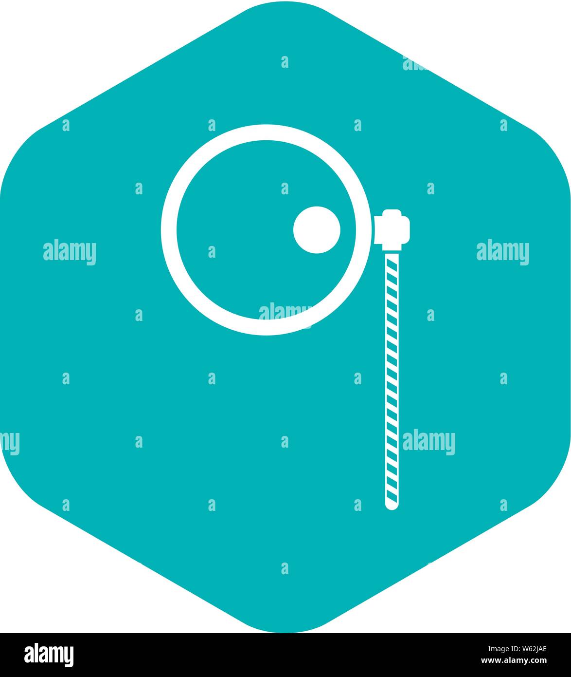 Monocle icon, simple style Stock Vector Image & Art - Alamy