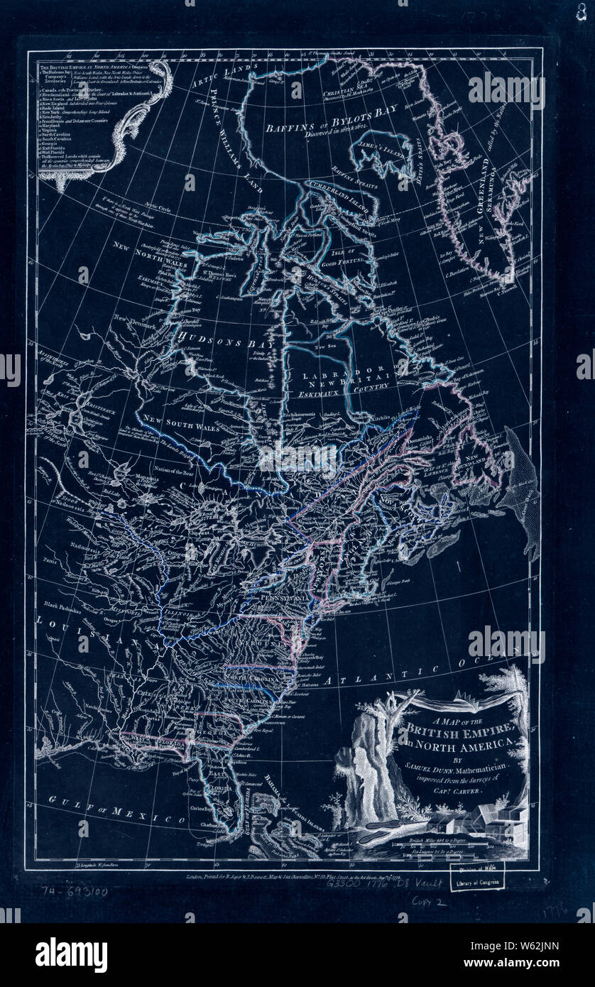 American Revolutionary War Era Maps 1750-1786 082 A map of the British ...