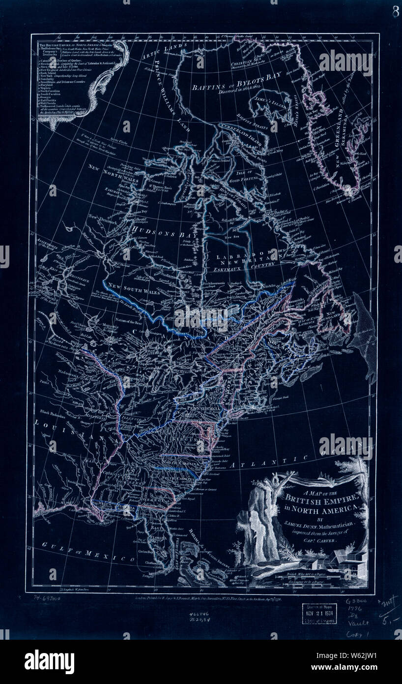 American Revolutionary War Era Maps 1750-1786 081 A map of the British ...
