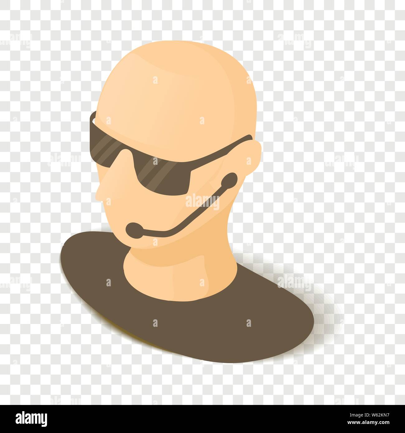 Large sunglasses isolated Stock Vector Images - Alamy