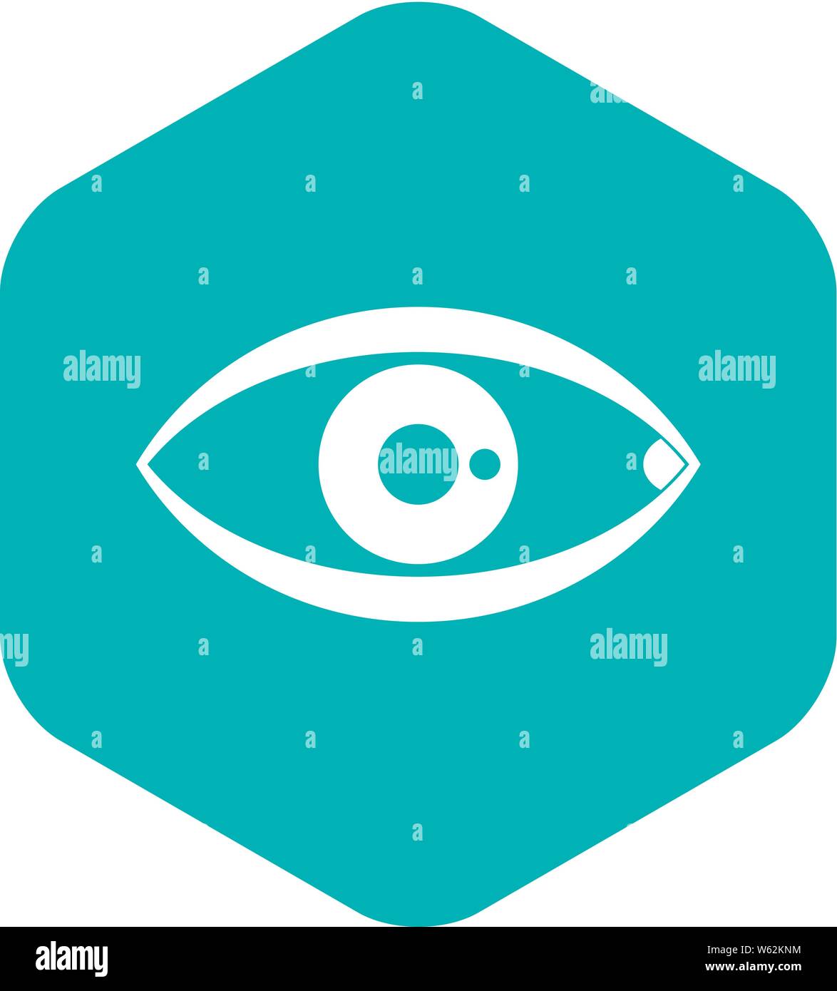 Human eye icon, simple style Stock Vector Image & Art - Alamy