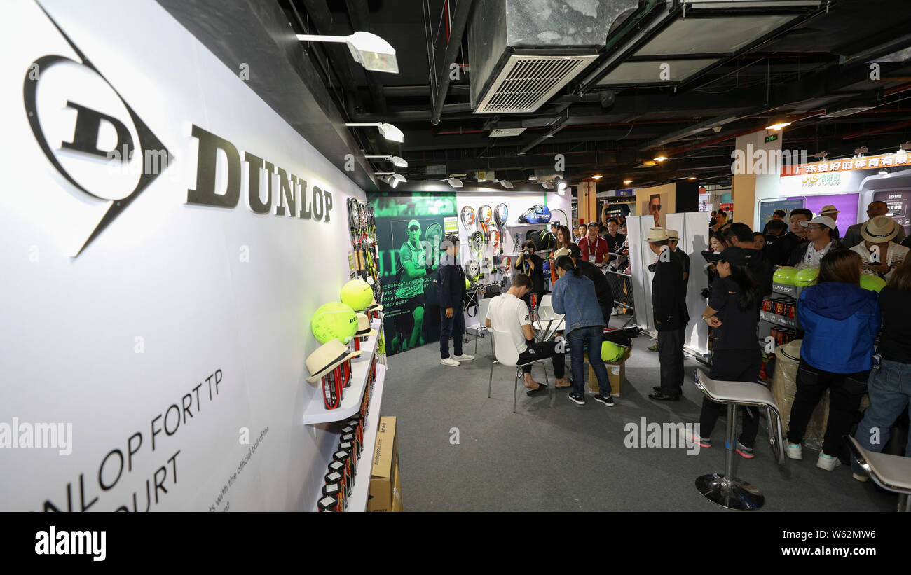 British professional tennis player Jamie Robert Murray attends a ...