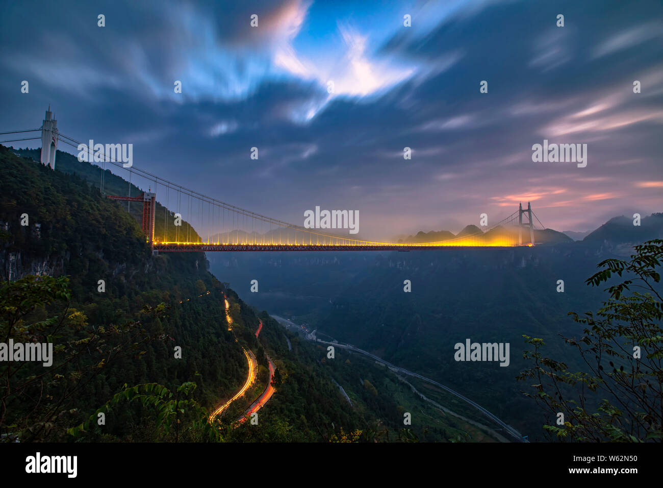Aizhai bridge hi-res stock photography and images - Alamy