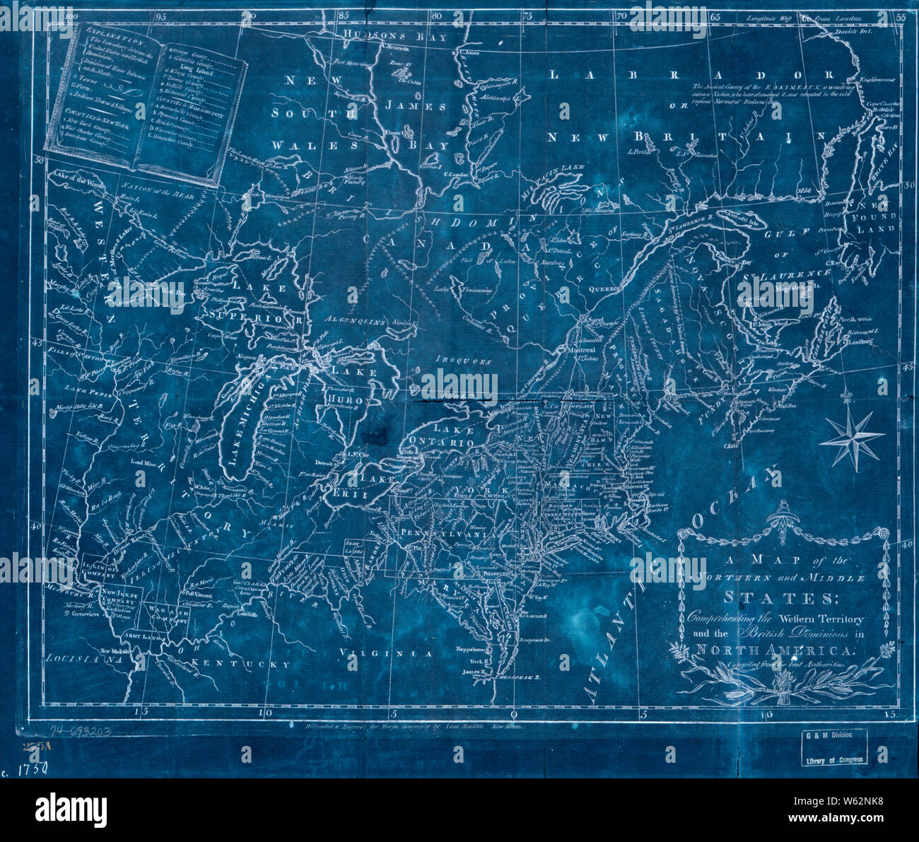 American Revolutionary War Era Maps 1750-1786 106 A map of the northern ...