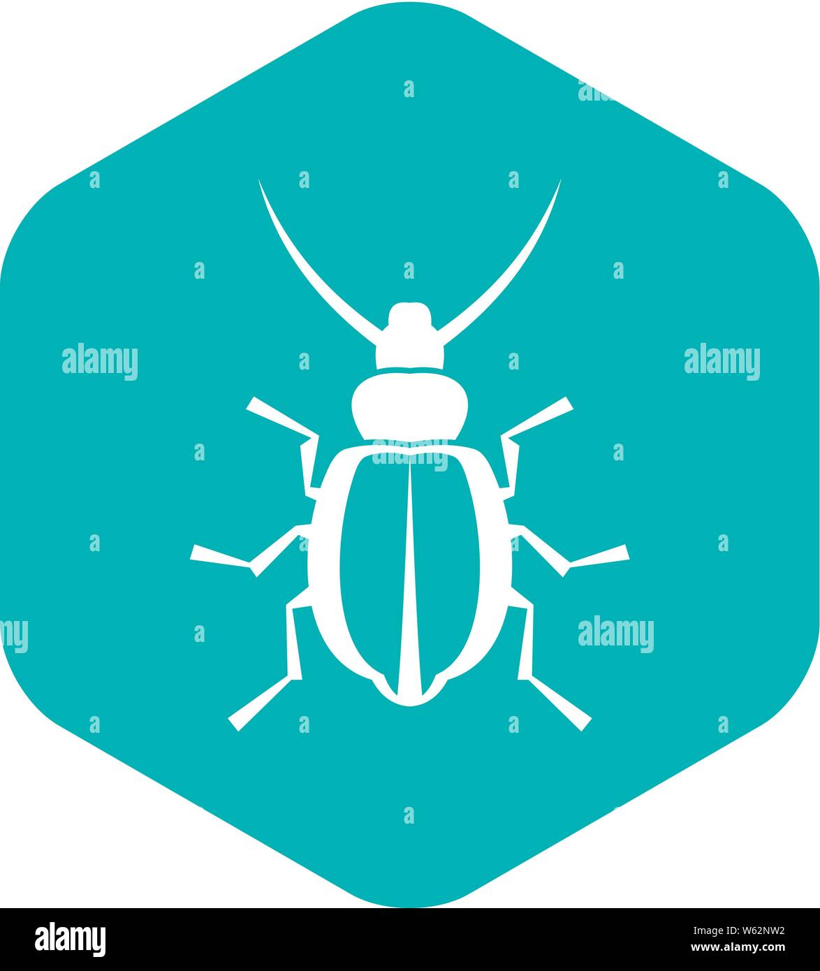 Beetle icon, simple style Stock Vector Image & Art - Alamy