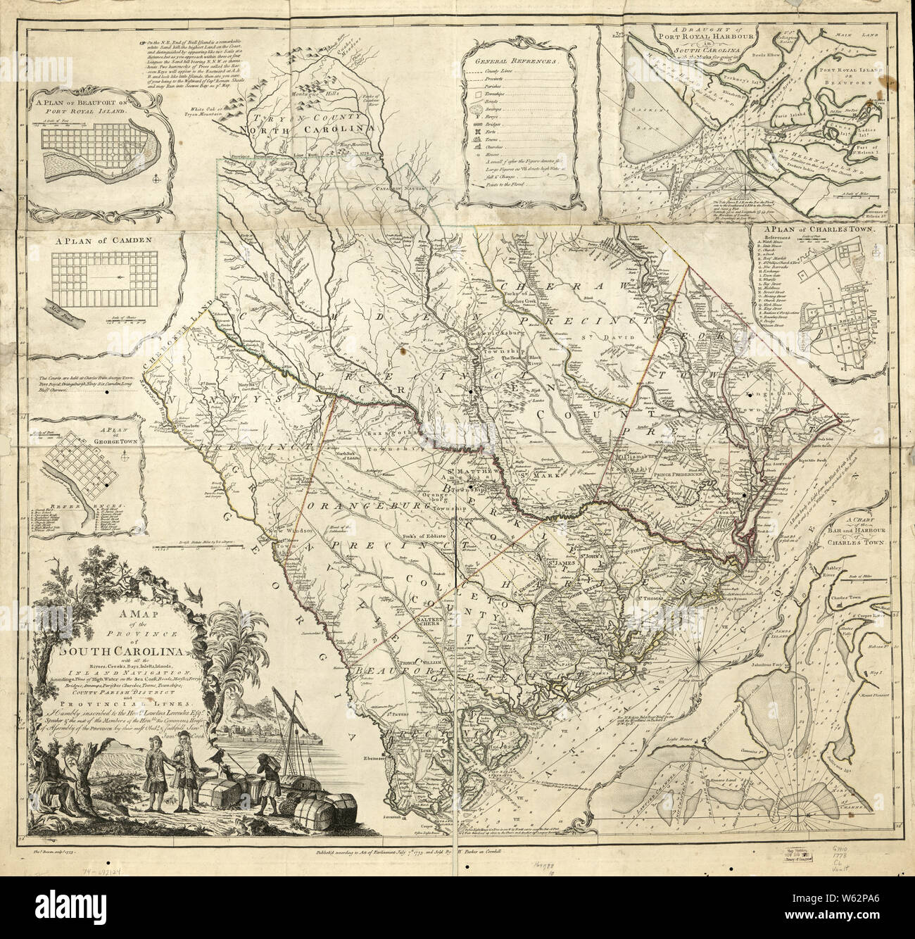 American Revolutionary War Era Maps 1750-1786 110 A map of the province ...