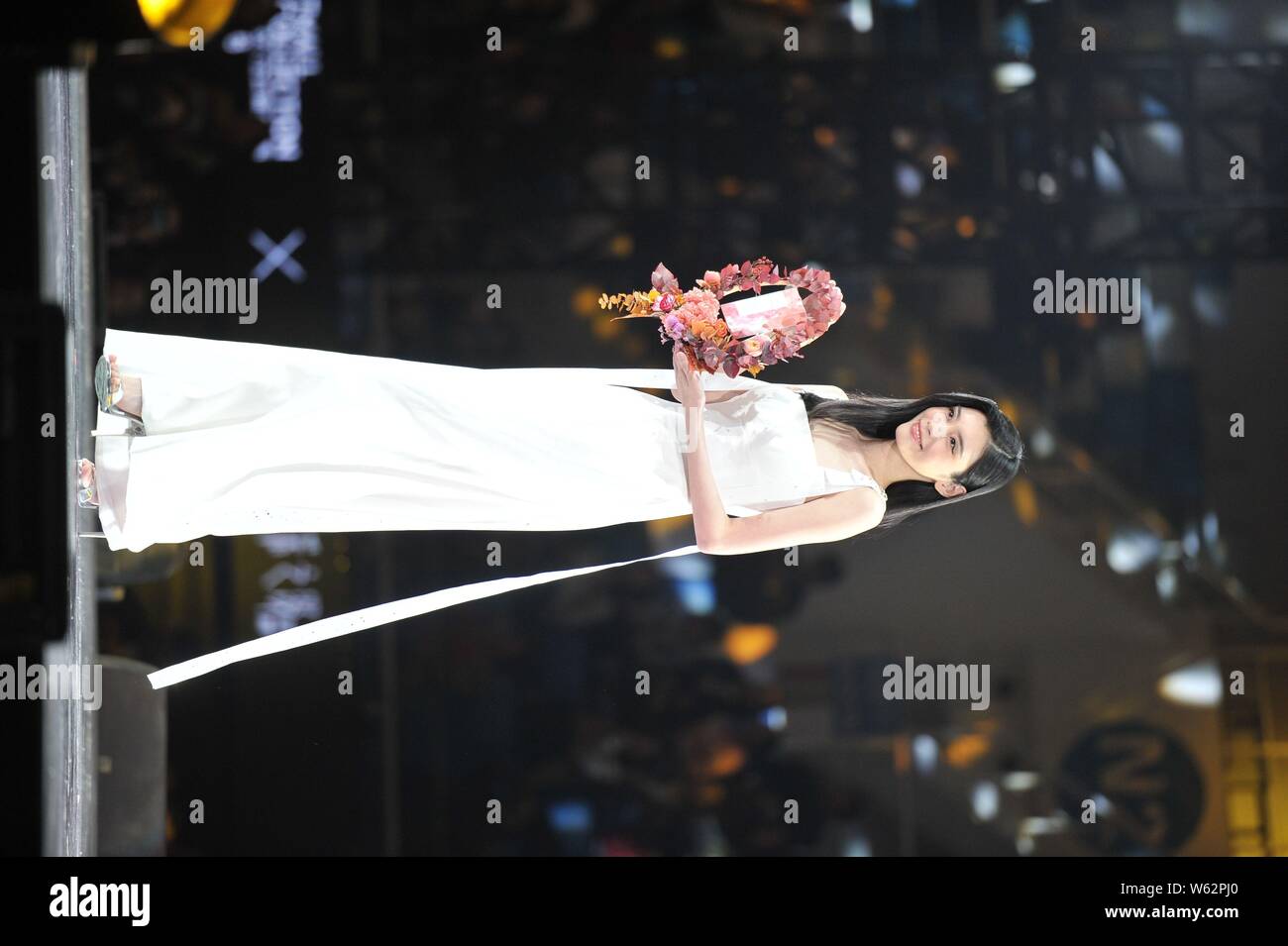 Victoria's Secret Angel and Chinese model Xi Mengyao, better known as ...