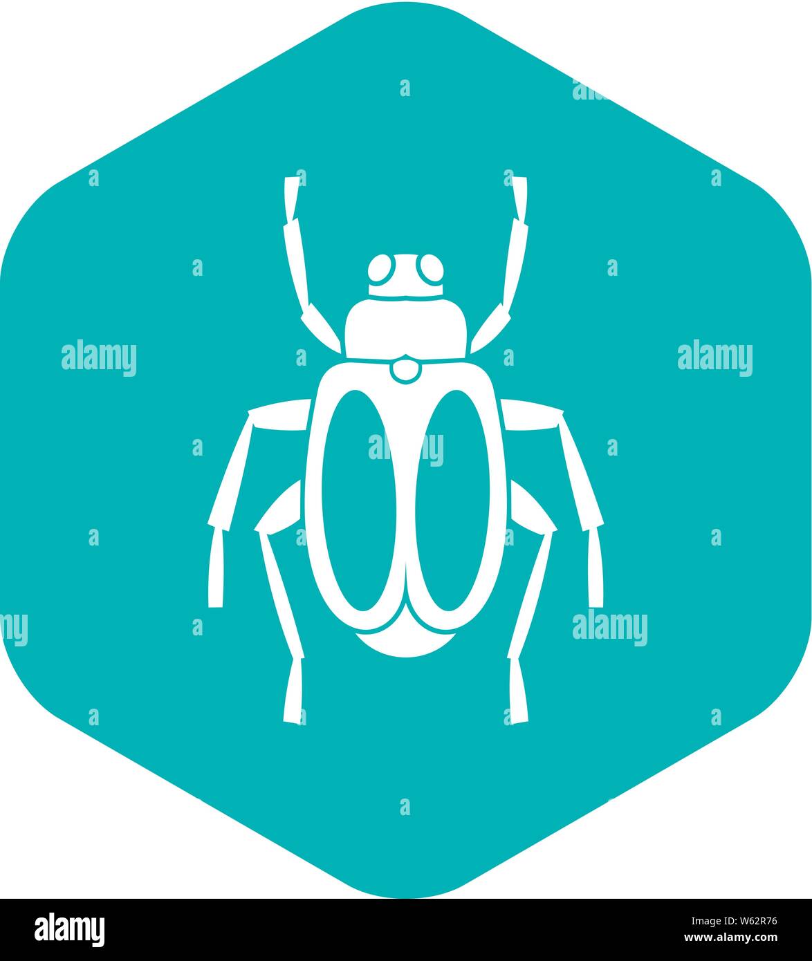 Dung beetle icon, simple style Stock Vector Image & Art - Alamy