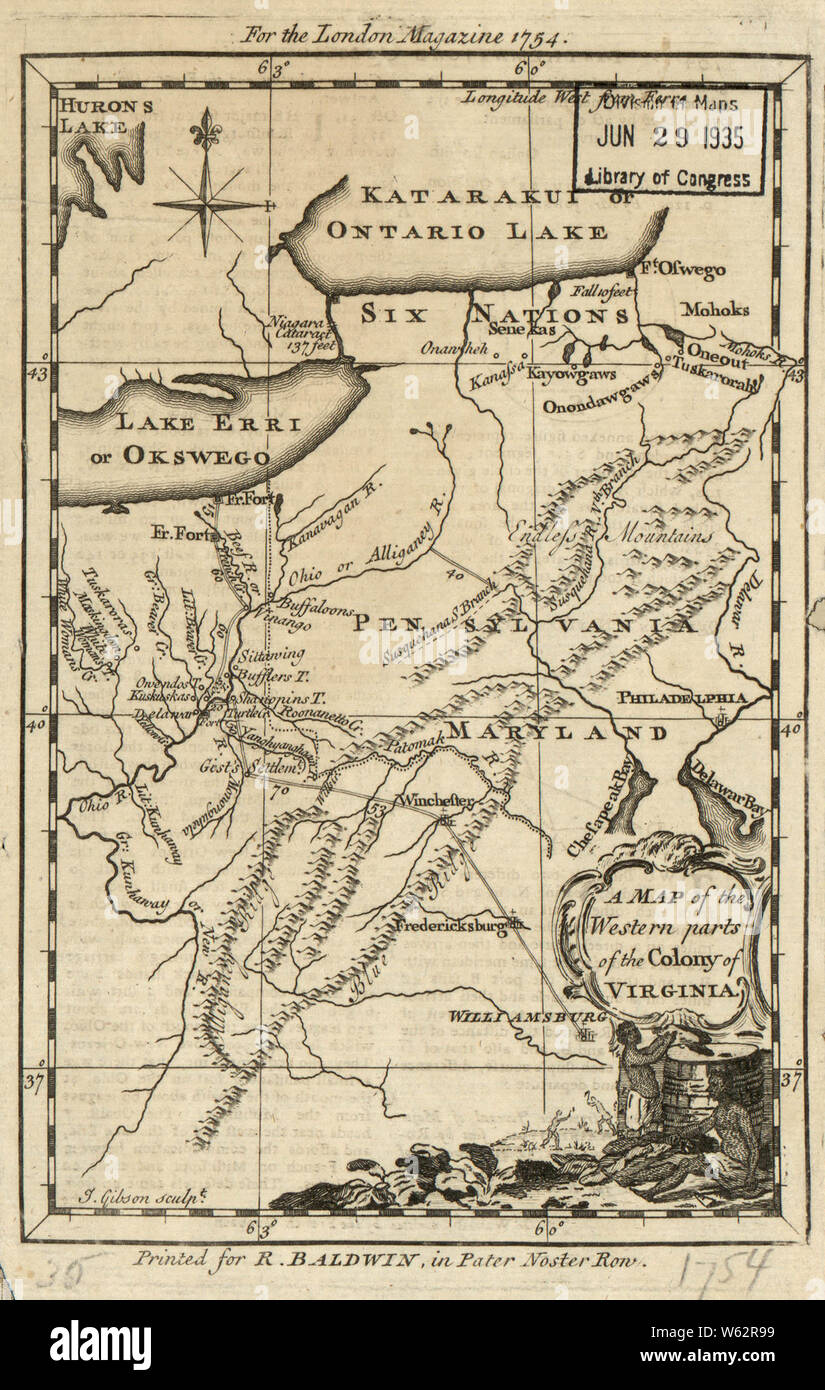 Virginia Colony Map High Resolution Stock Photography and Images - Alamy