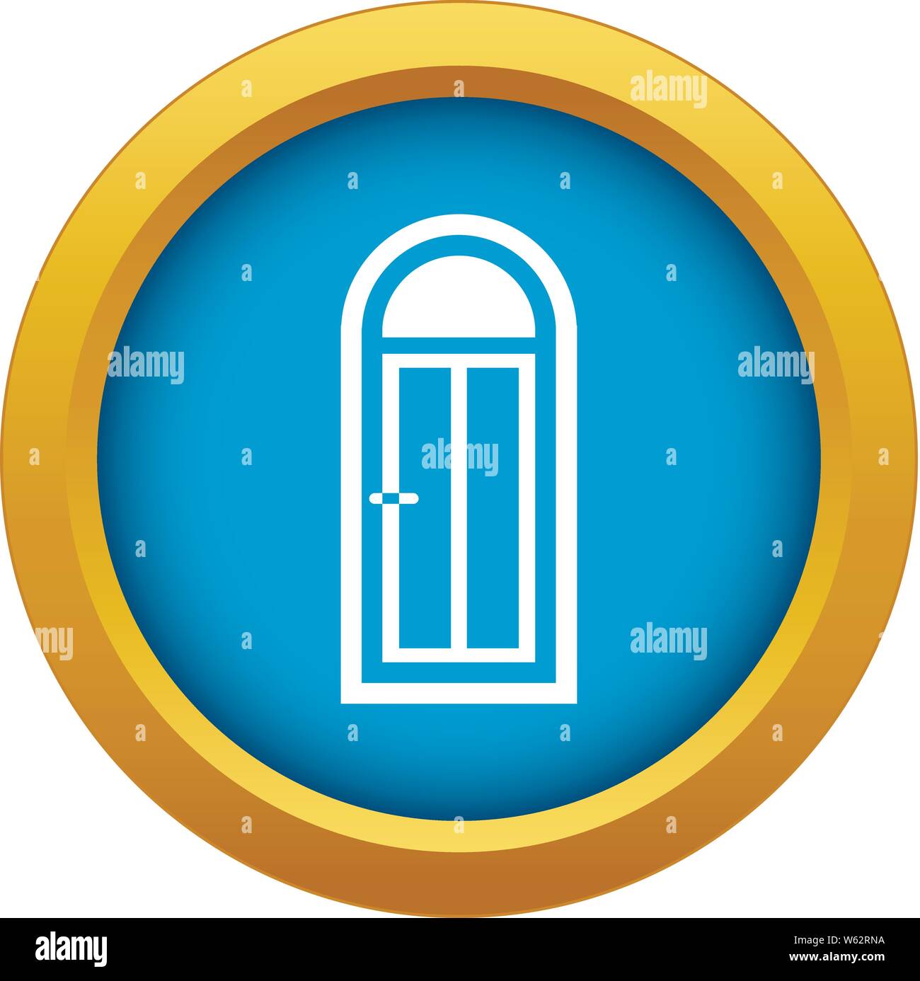 Traditional arched doorway Stock Vector Images - Alamy