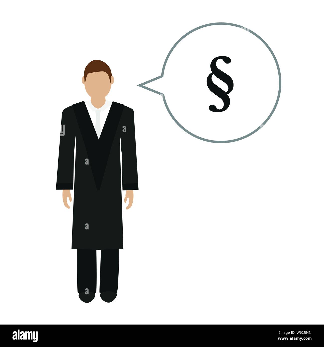 Judge pictogram hi-res stock photography and images - Alamy
