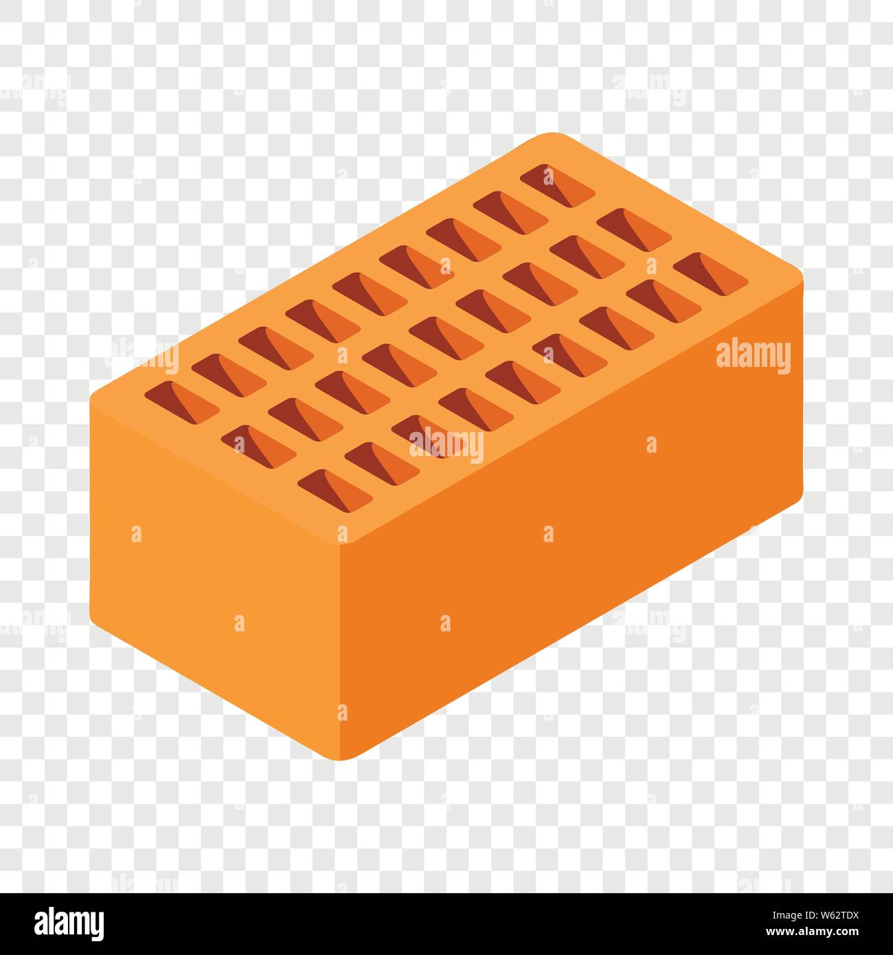Brick icon, isometric 3d style Stock Vector Image & Art - Alamy
