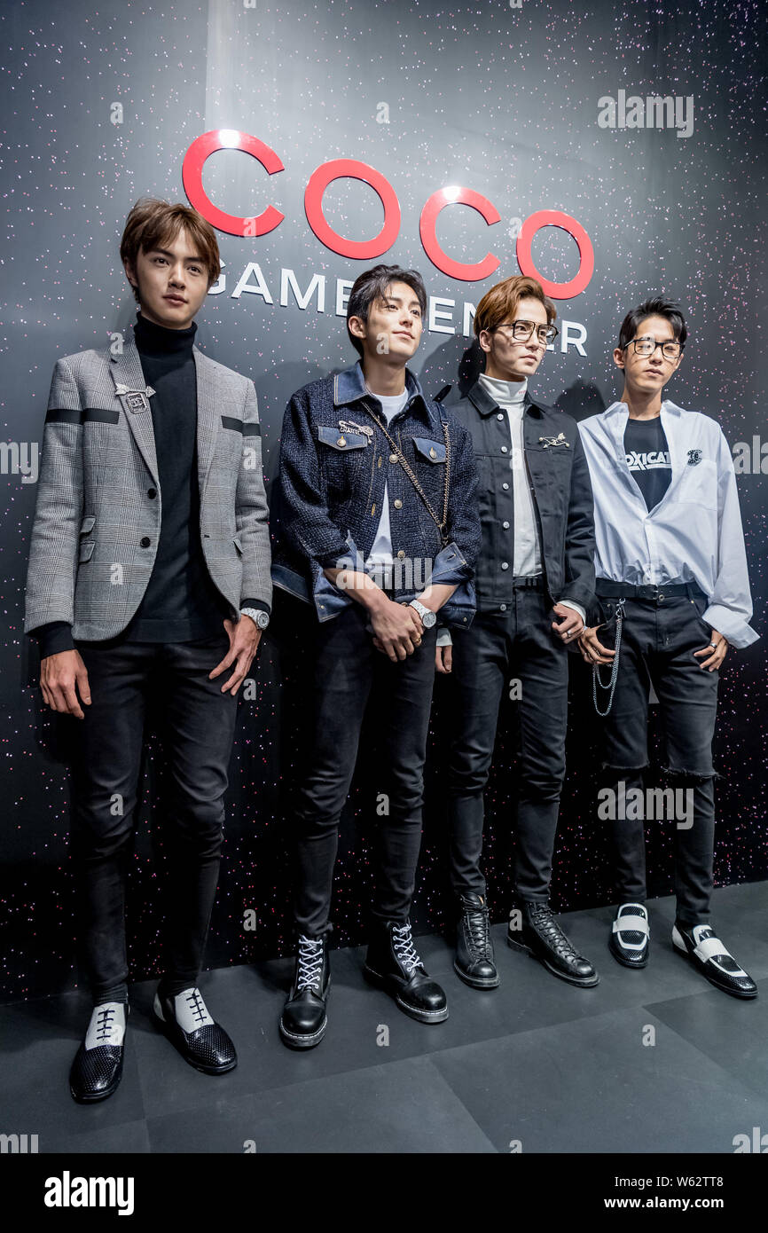 (From left) Actors Darren Chen, also known as Guan Hong or Kuan Hong ...