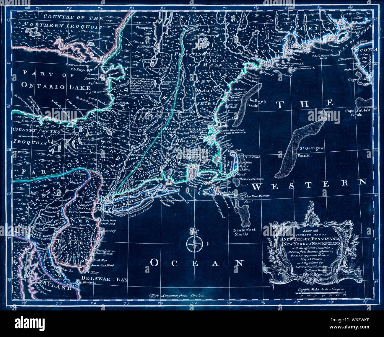 Revolutionary war new jersey map hi-res stock photography and images ...