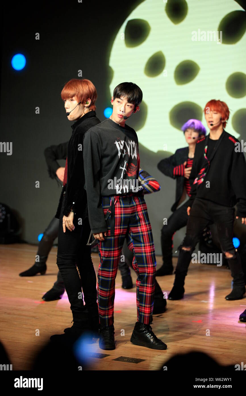 Members of South Korean boy band Golden Child, abbreviated as GNCD or ...